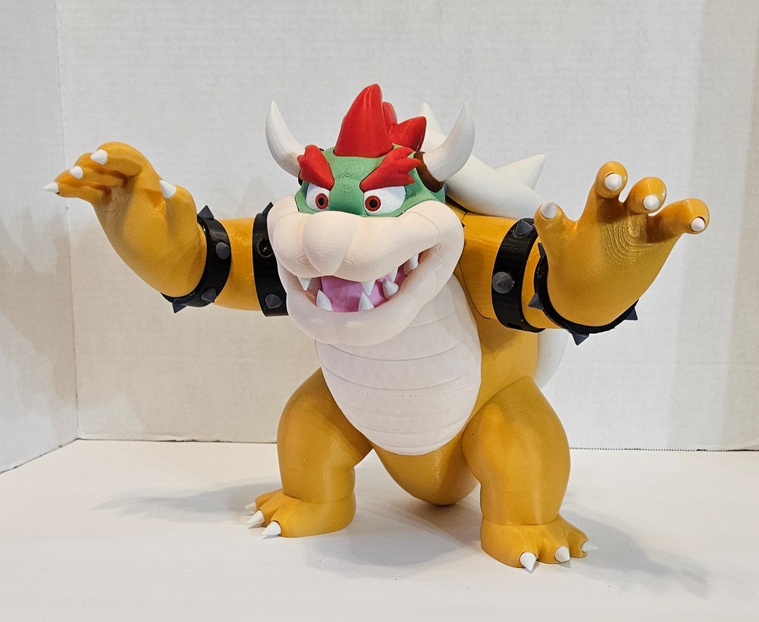 3d Printed Large 13 Inch Bowser Figure - Etsy