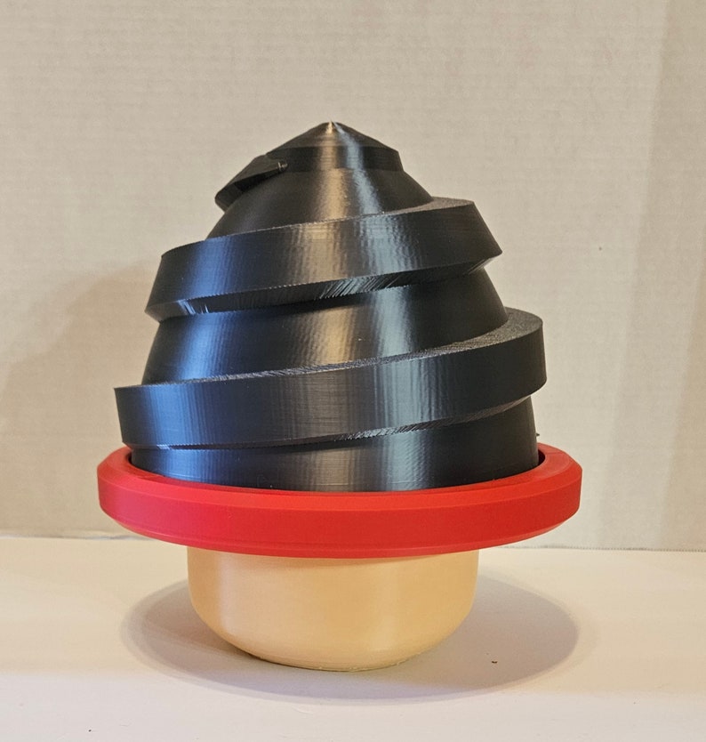 3d Printed Large 10 Inch Mario Drill Mushroom Powerup - Etsy