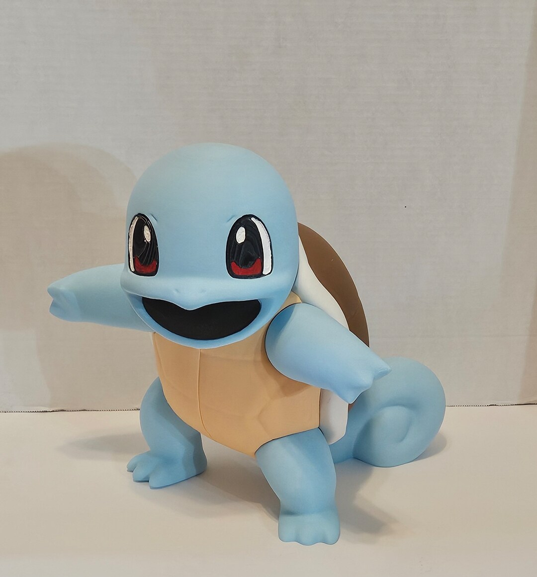 3d Printed Large Pokemon Squirtle - Etsy