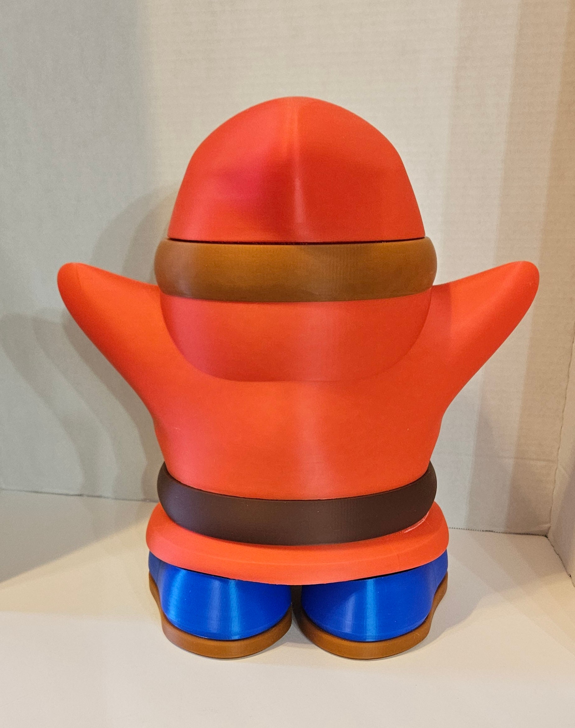 3d Printed Large Shy Guy Figure Storage Collectible Nintendo Super ...