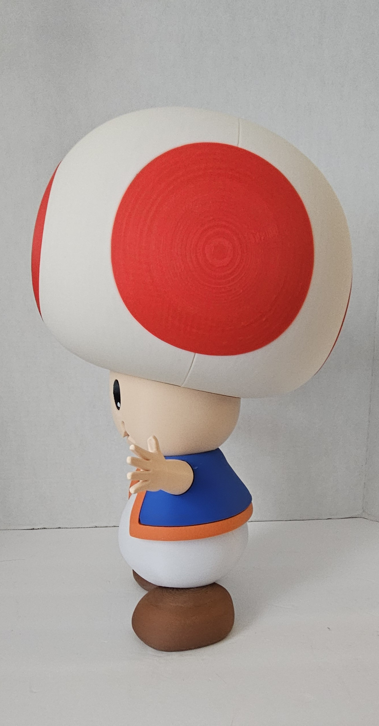 3d Printed Large Todd From Mario Fanart - Etsy