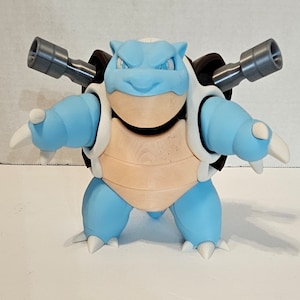 3d Printed Big Massive 2 Foot Tall Blastoise Pokemon Figure Fanart Huge - Etsy
