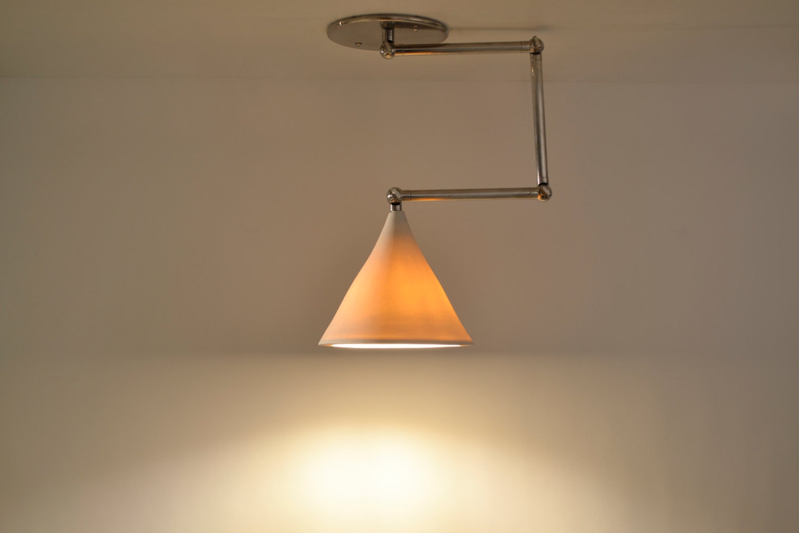 GRAMOPHONE Z-LIGHT : Porcelain Light Fixture Adjustable - Etsy