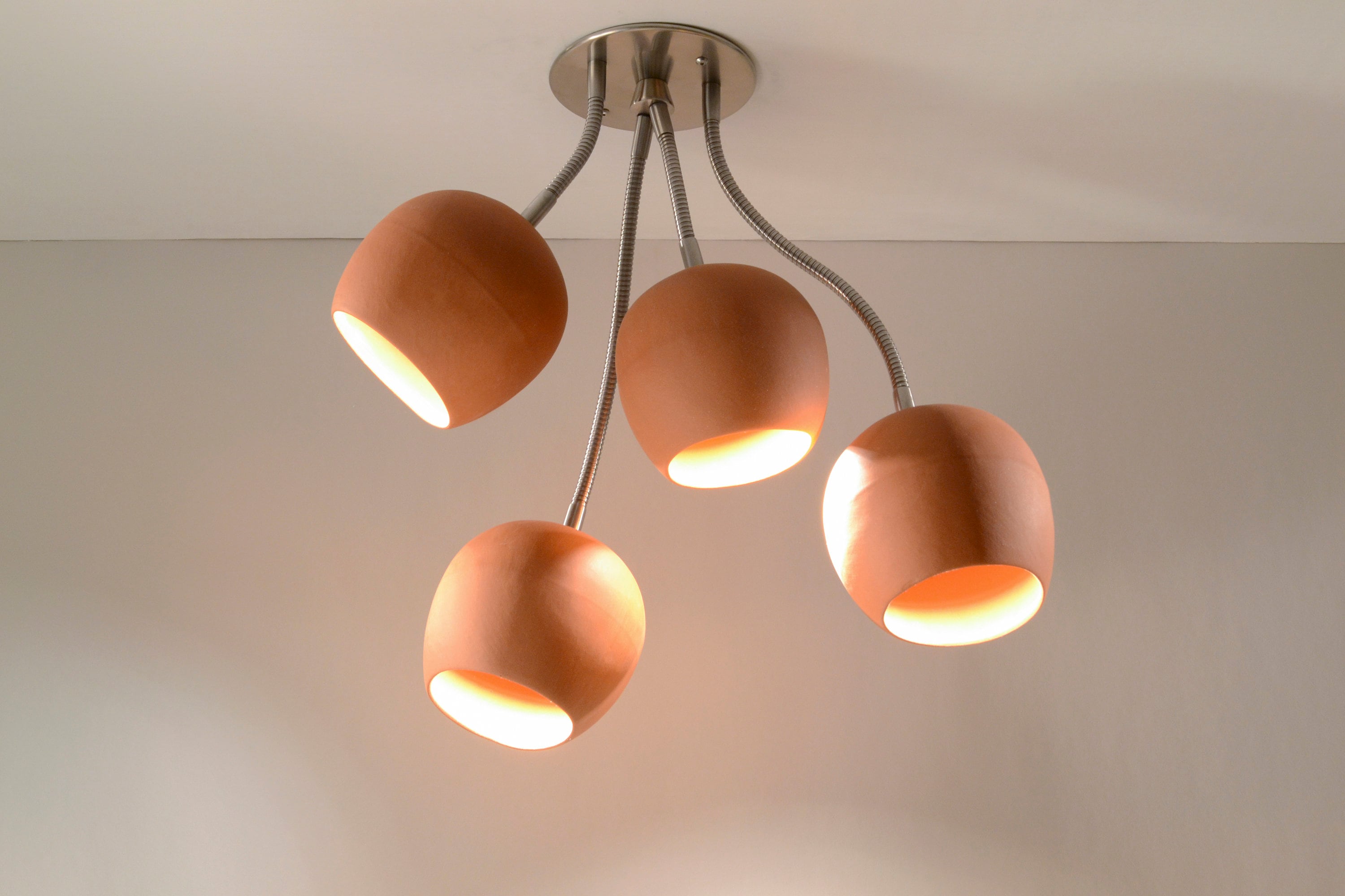 CLAYLIGHT SPOT BOUQUET: Terra-cotta | Modern Cluster Spotlight ...