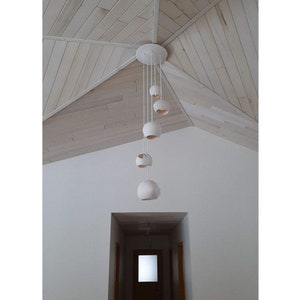 CLAYLIGHT CLUSTER FIVE : Modern Sculptural Chandelier | Five Pendant ...