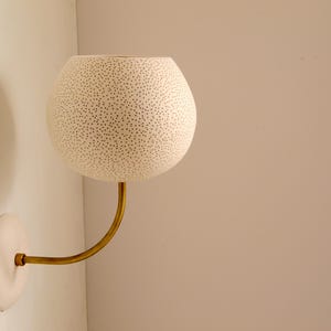 LARGE CLAYLIGHT SCONCE | Sconce Light | Unique Ceramic Wall Lamp | Mood ...