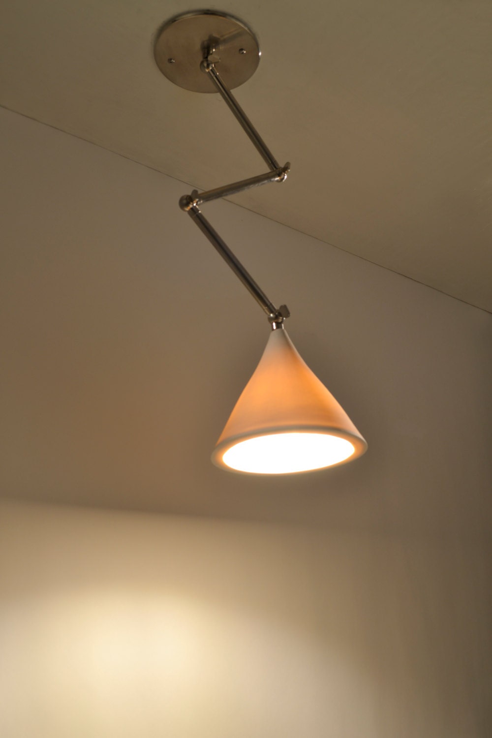 GRAMOPHONE Z-LIGHT : Porcelain Light Fixture Adjustable | Etsy