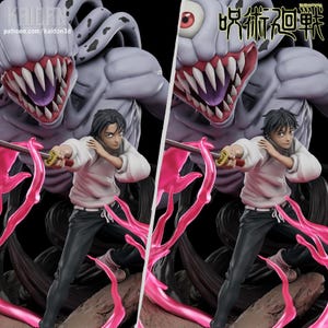 Yuta X Rika Jujutsu Kaisen STL Model for Resin Printer Figure 3D ...