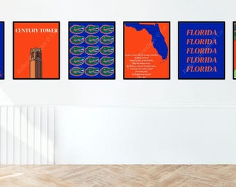 University of Florida Digital Prints | Dorm Decor | Digital Prints ...