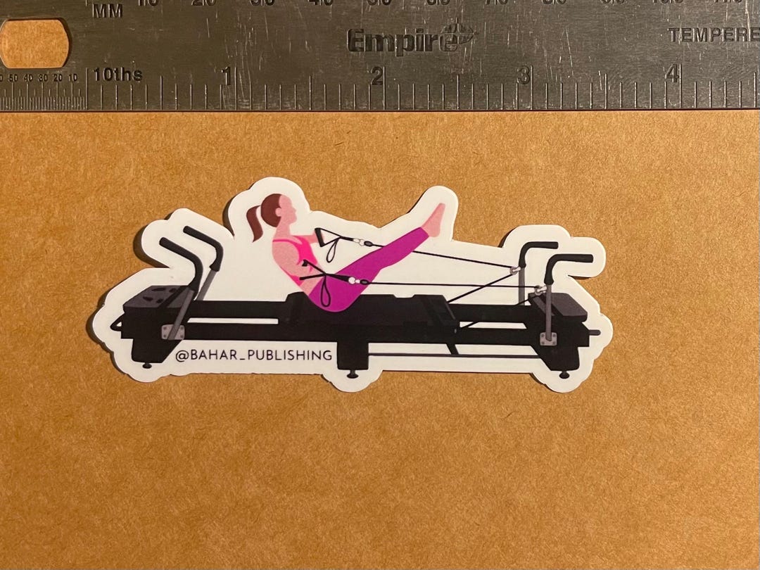 Waterproof Stickers Xformer Modern Pilates Reverse Angel 3.5 Inches ...