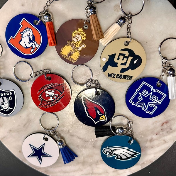 Football Keychain (Just for you!) - Etsy
