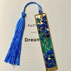 Vincent Van Gogh Metallic Bookmark Post-impressionist Designs - Etsy