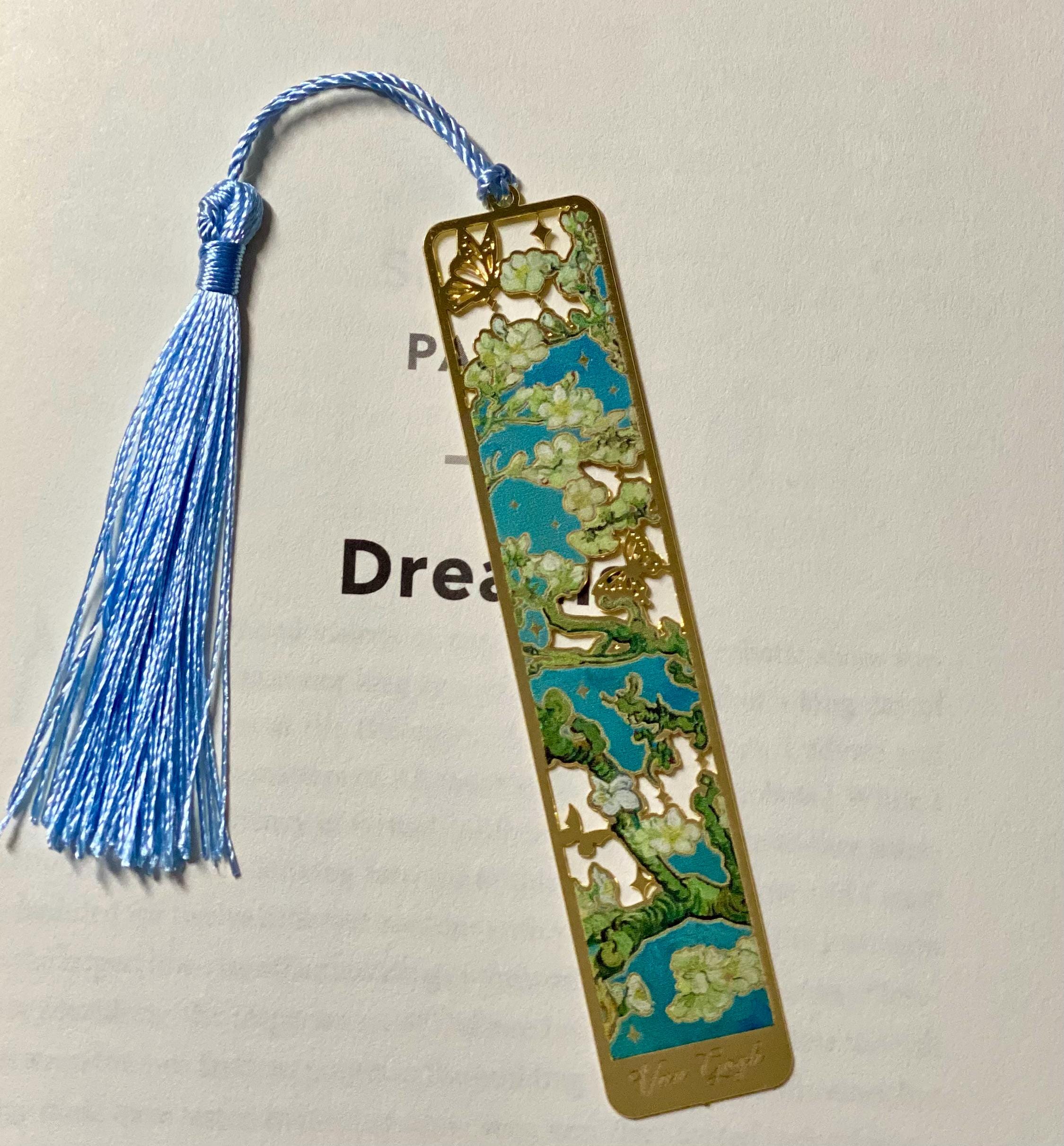Vincent Van Gogh Metallic Bookmark Post-impressionist Designs - Etsy