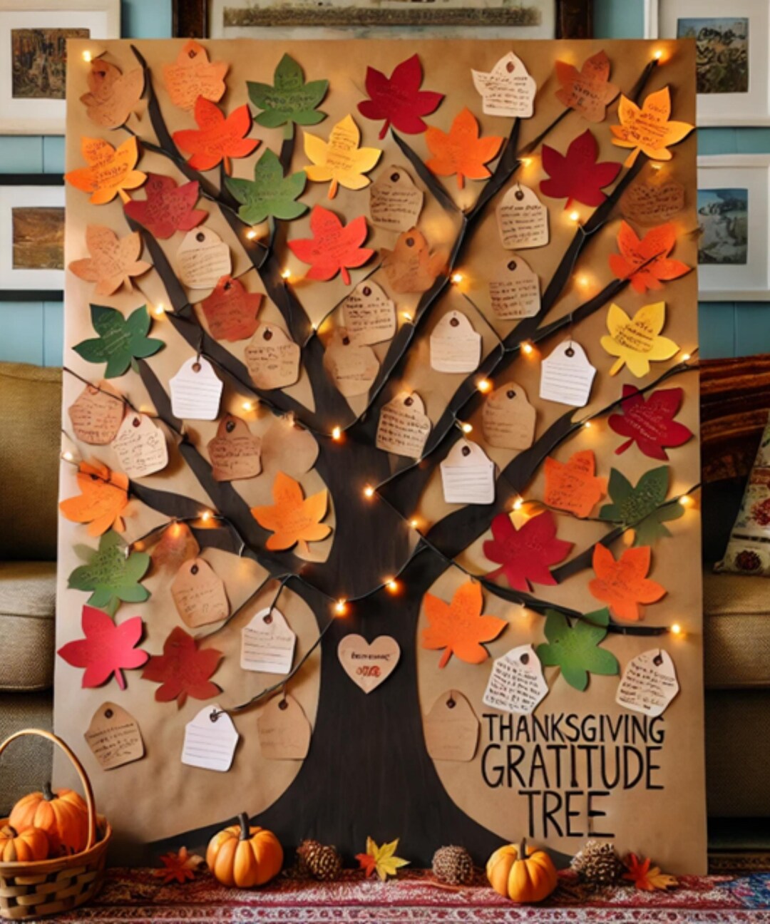 Thanksgiving Gratitude Tree Project Downloadable PDF With Reference ...