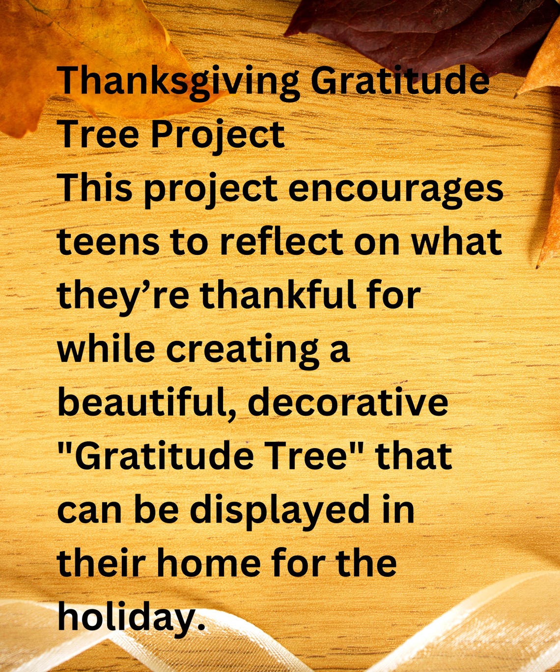 Thanksgiving Gratitude Tree Project Downloadable PDF With Reference ...