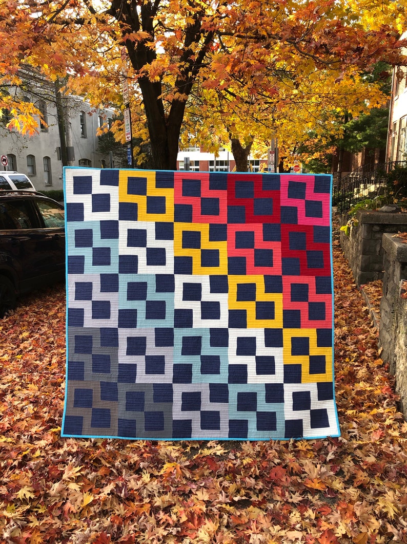 Quilt - CRAZY8CABIN Lotus Fabric Bundle & Pattern - BEHG DESIGNS for ...