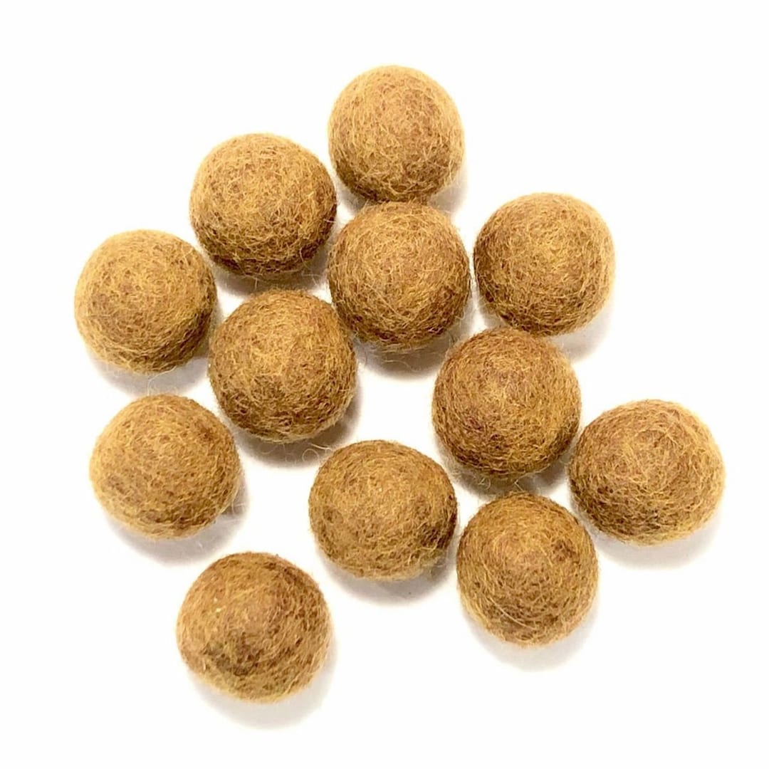 24PC Single Color Pack - FAWN Felt Balls - Etsy