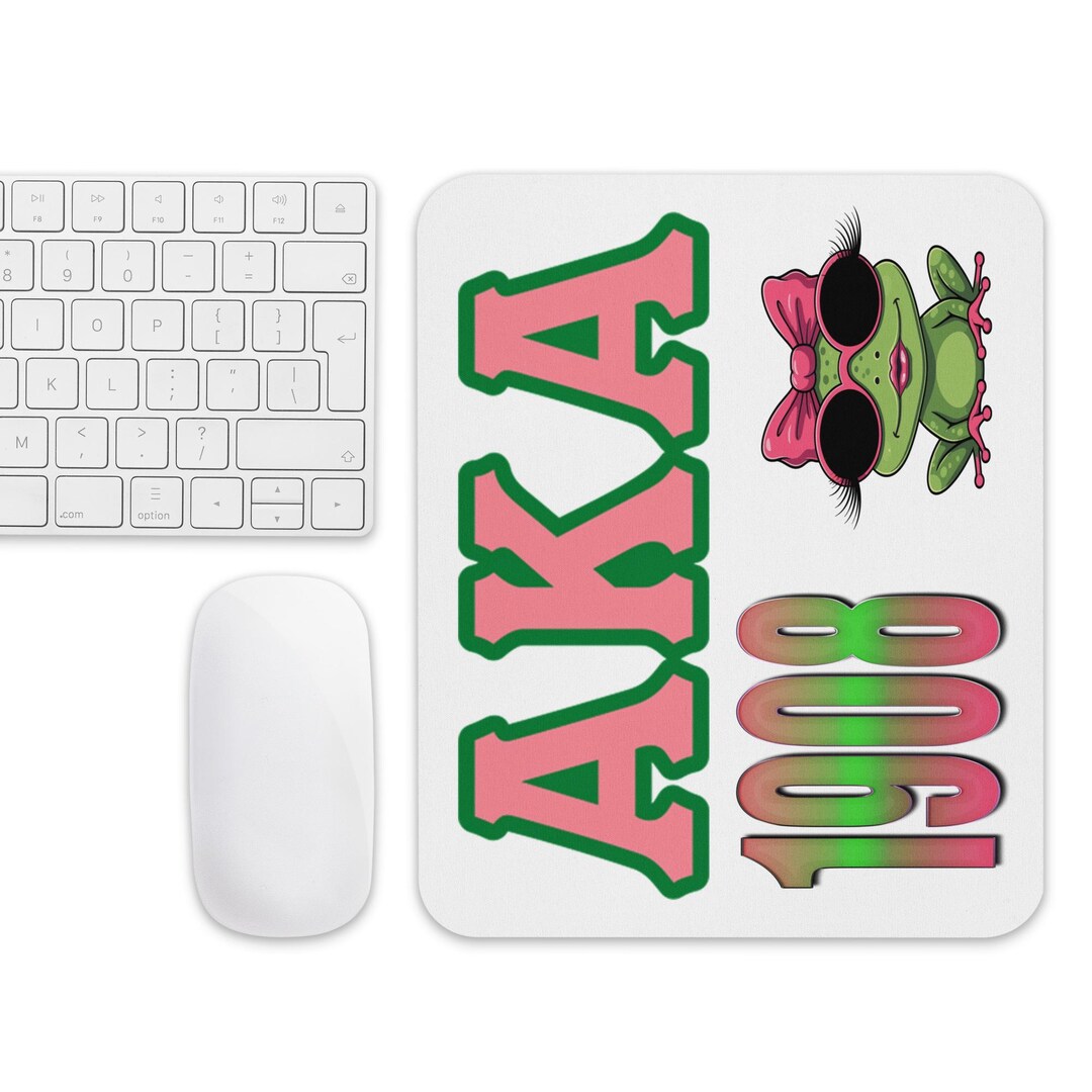 Alpha Kappa Alpha (white) Mouse Pad - Etsy