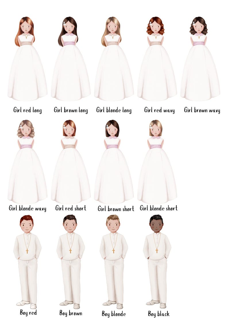 First Holy Communion Digital Invitations - Catholic Celebration - Etsy