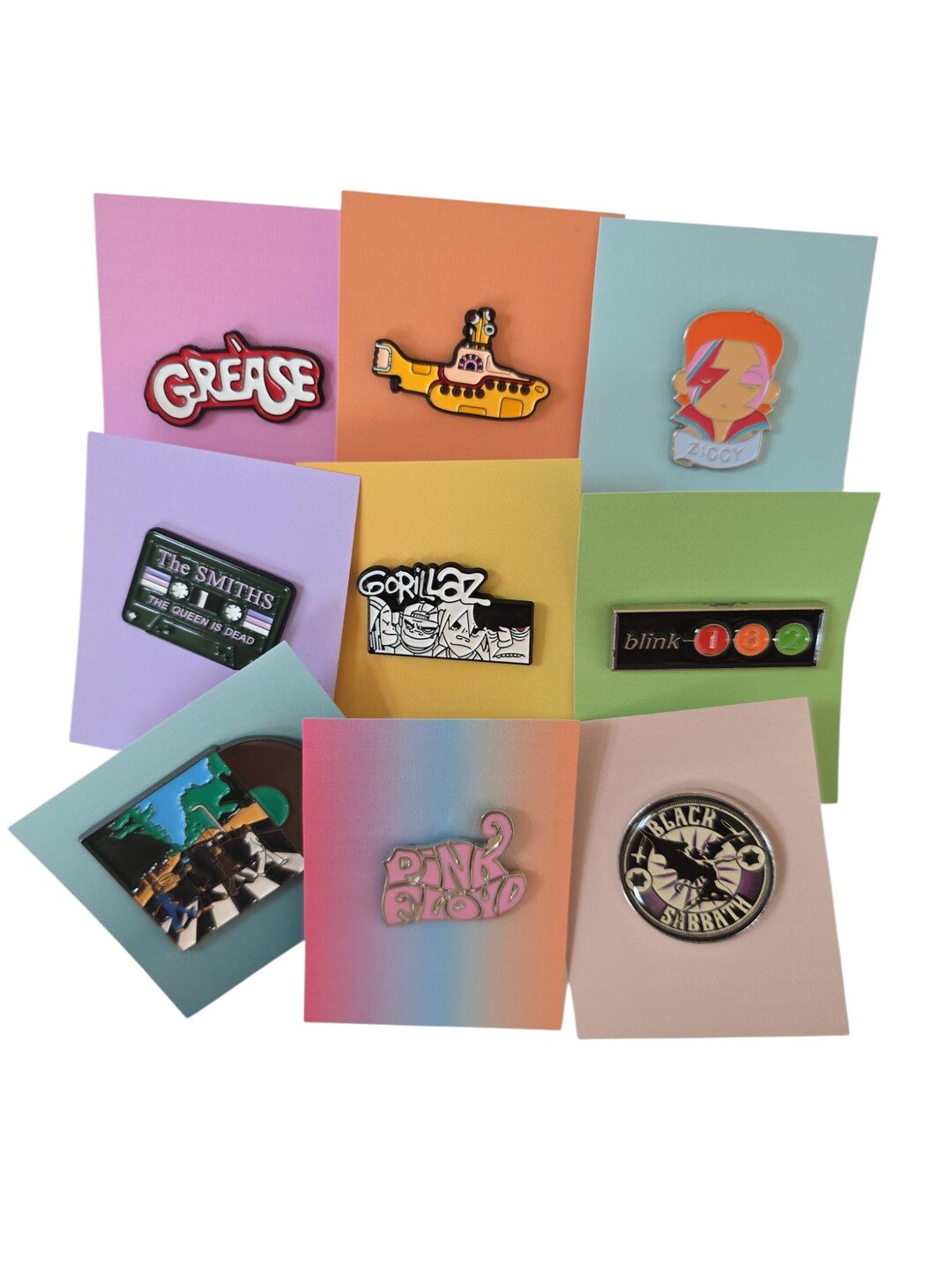 Music Pin Badges: Rock Heroes, Bands, Musical Films - Etsy UK