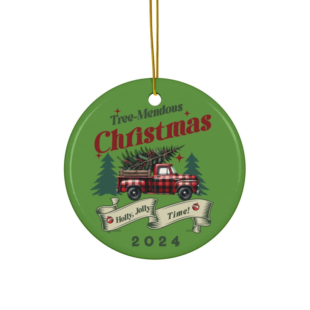 Tree-mendous Christmas Ornament. Funny Ornament. Funny Xmas Ornament ...
