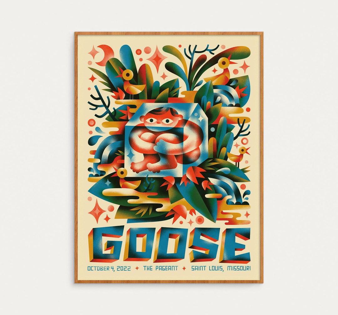 Goose Poster Oct. 4 2022 Saint Louis 18x24 Official Show Poster - Etsy