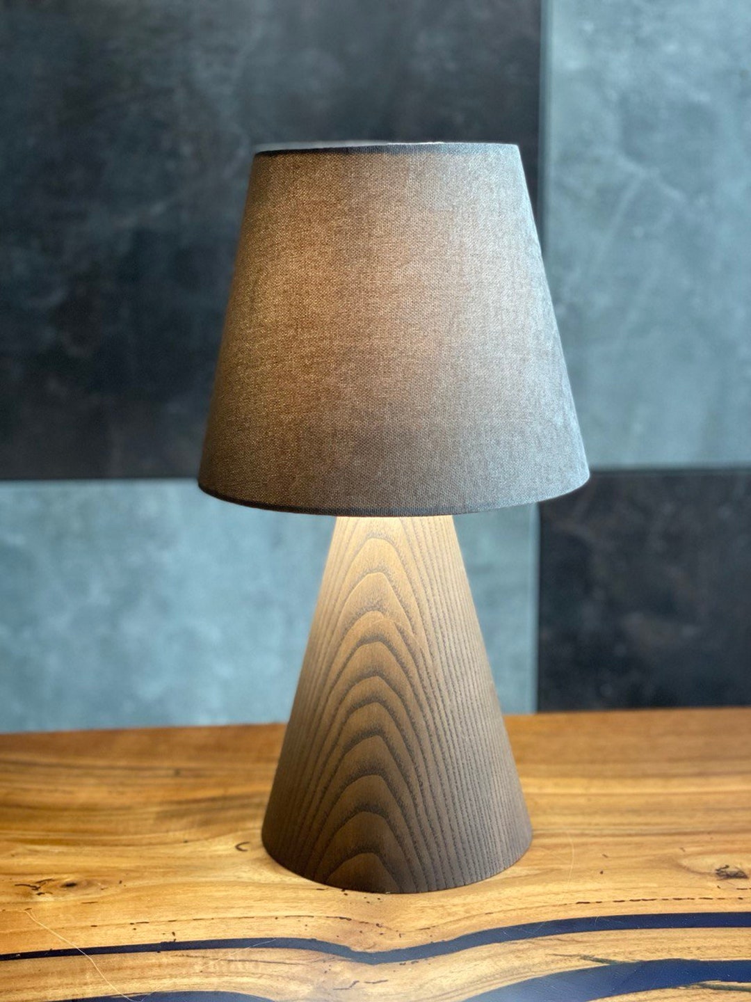 Handcrafted Table Lamp Design. Unique Wooden Lamps for Cozy Ambiance in ...
