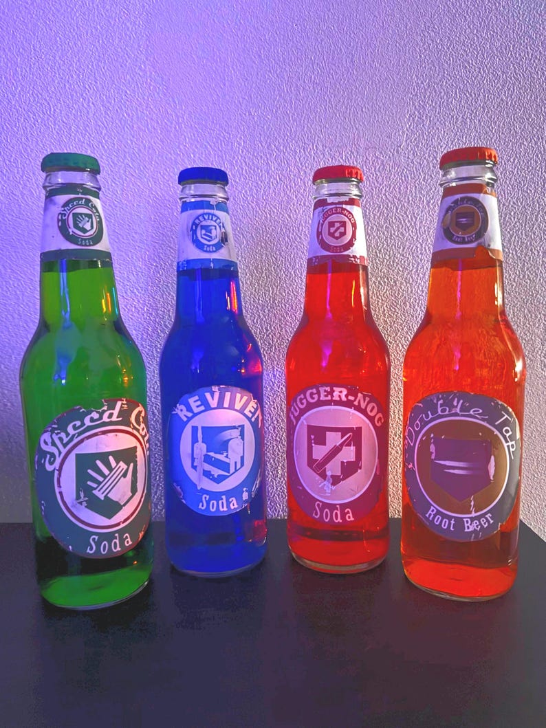 Perk a Cola Bottles Zombies - Etsy