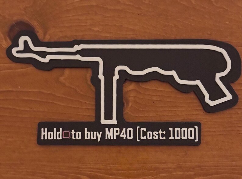 MP40 Wall-buy Zombies - Etsy