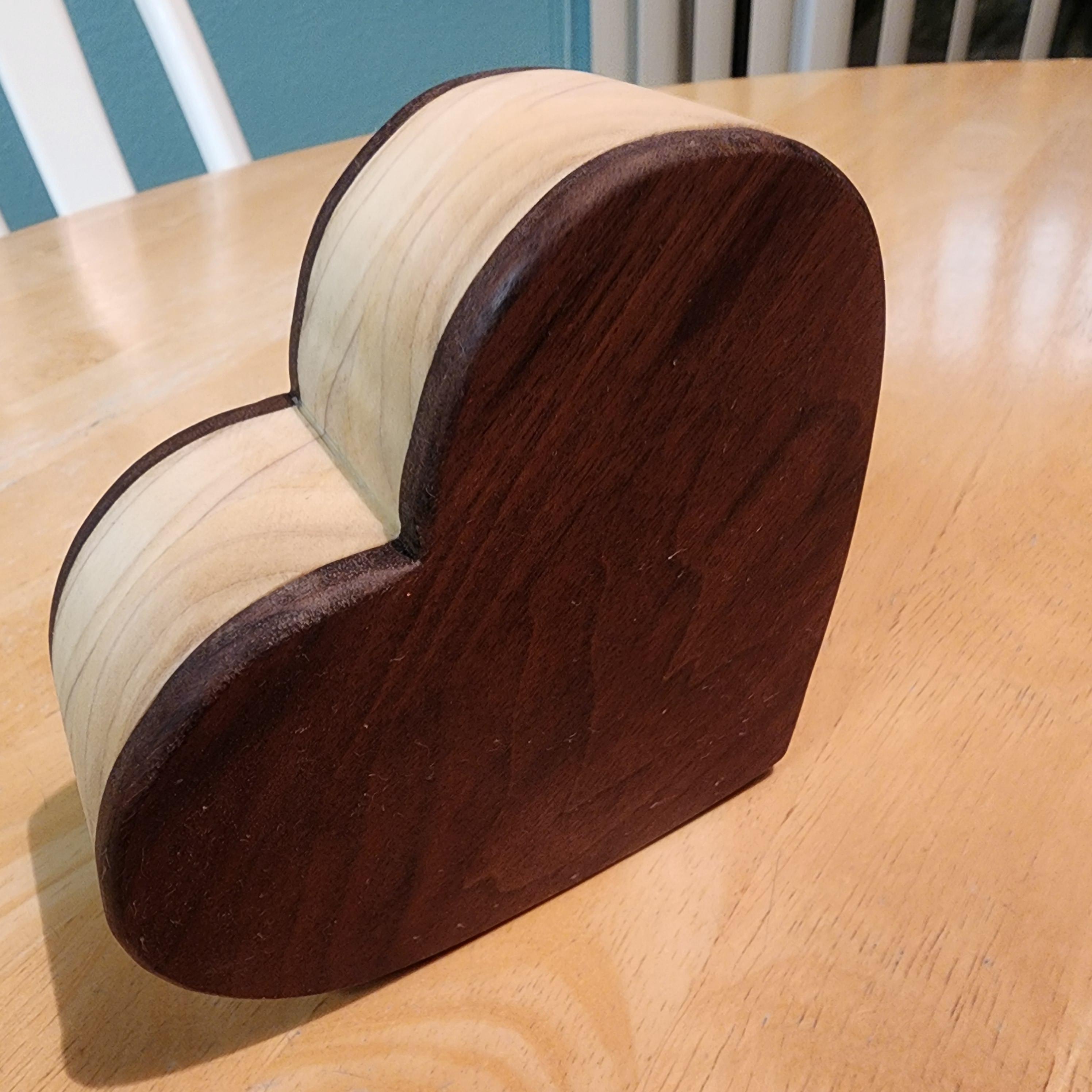 Heart Bandsaw Keepsake Box - Etsy