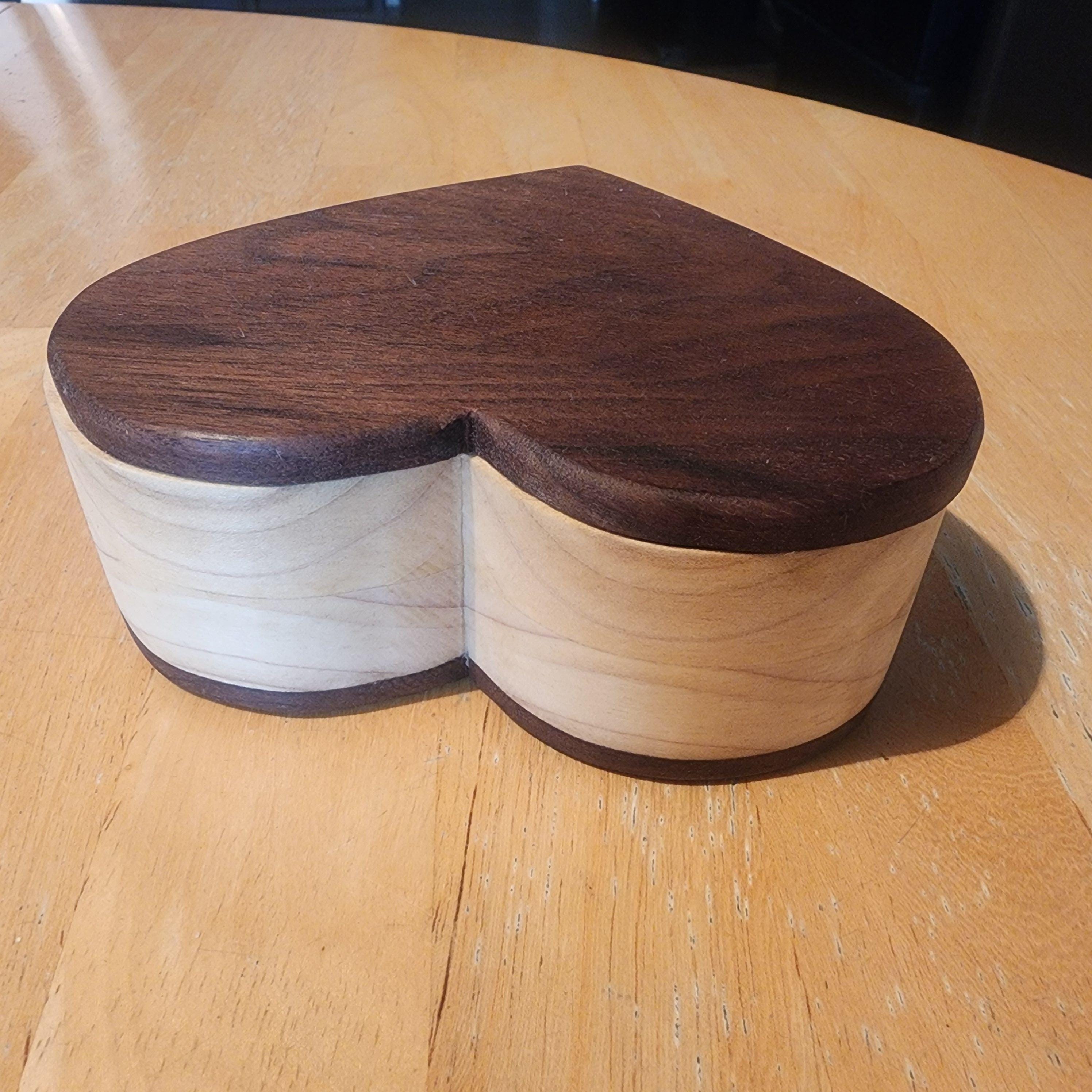 Heart Bandsaw Keepsake Box - Etsy