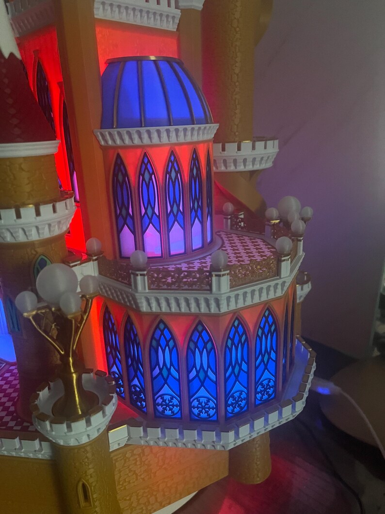 Fully Assembled 3D Printed Castle Collectible - Etsy