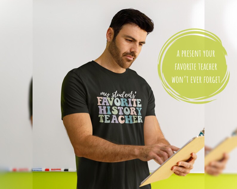 Comfort Colors® History Teacher Shirt, Funny History Teacher Gift ...