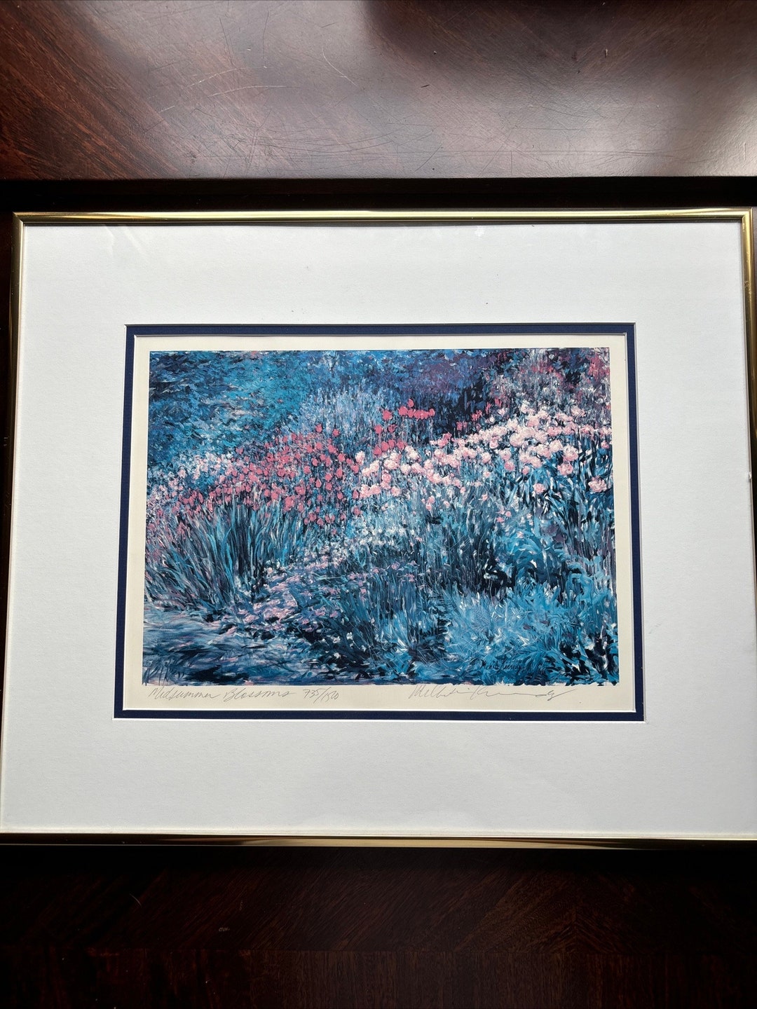 Michele Kennedy midsummer Blooms Signed by the Artist in Pencil. 735/ ...