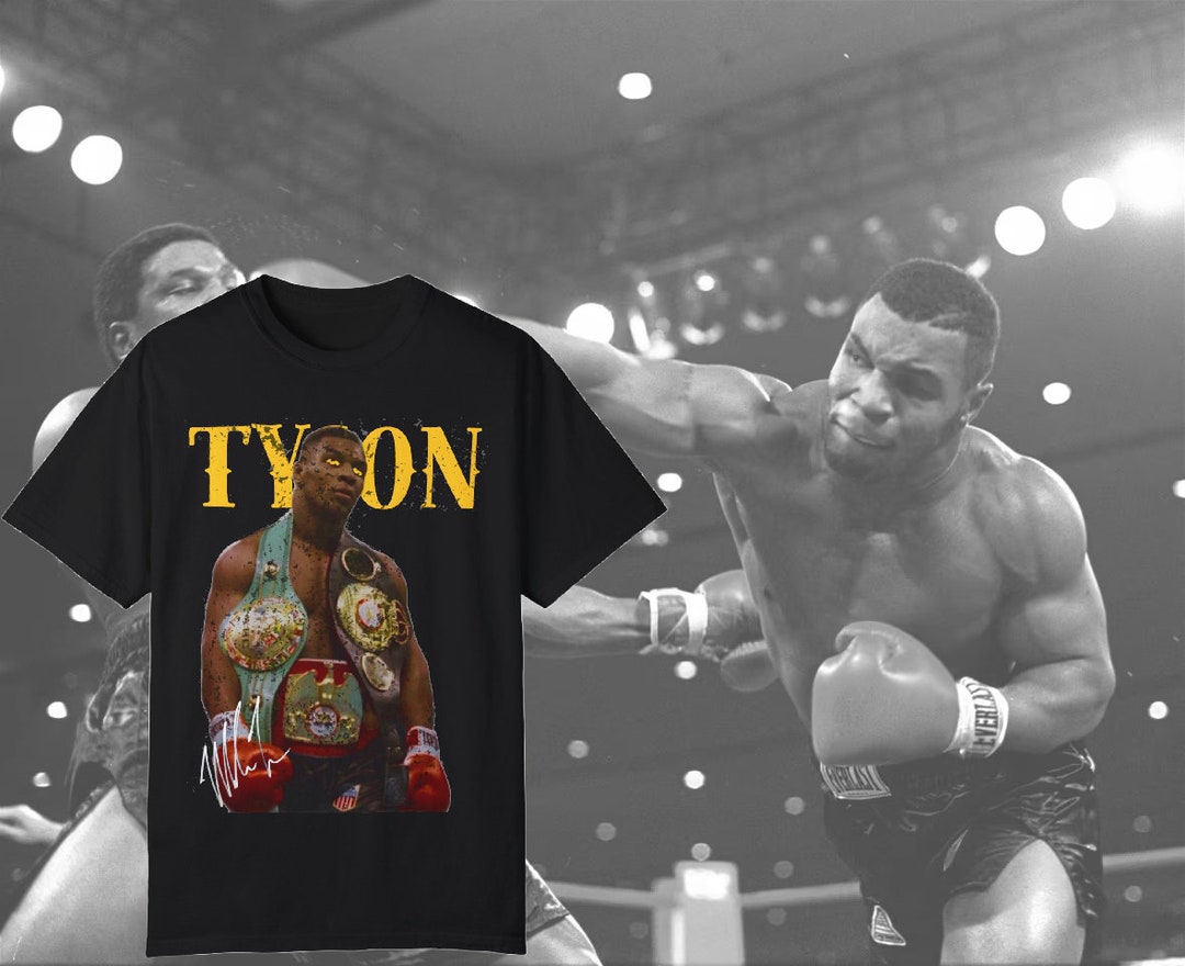 Mike Tyson Hoodie Iron Mike Boxing Legend Unisex Vintage Sweatshirt ...