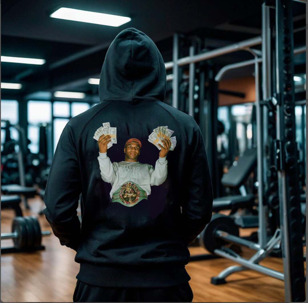 Mike Tyson Hoodie Iron Mike Boxing Legend Unisex Vintage Sweatshirt ...