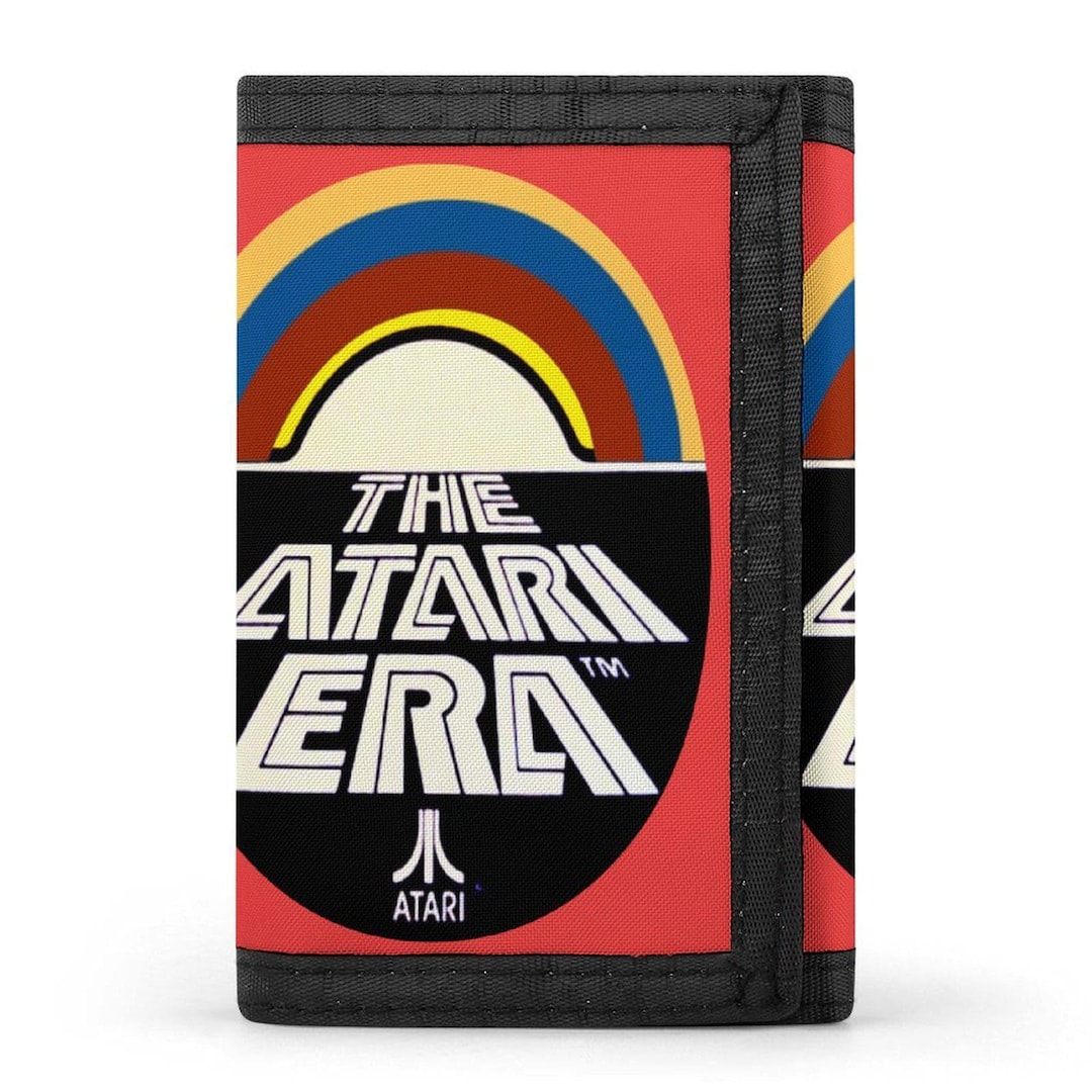ATARI 70s GAMER ART Wallet | Retro Art | Slim Comfy Design - Etsy