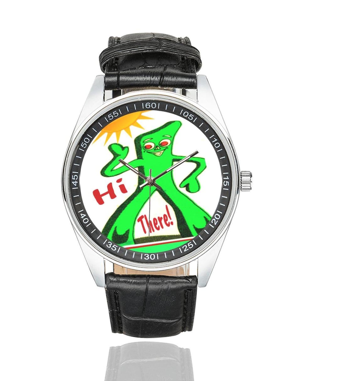 GUMBY Fun Watch | 60s Cartoon Fan Favorite | Simply Happy Watches - Etsy