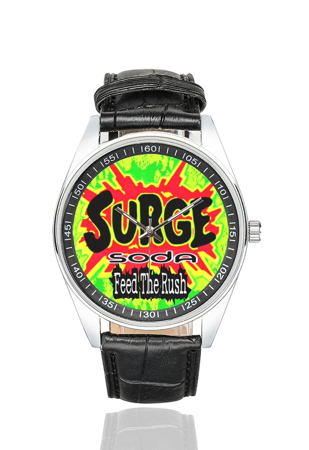 SURGE SODA 90s RETRO Art Watch | Soda and Sugar Addicts Timepiece - Etsy