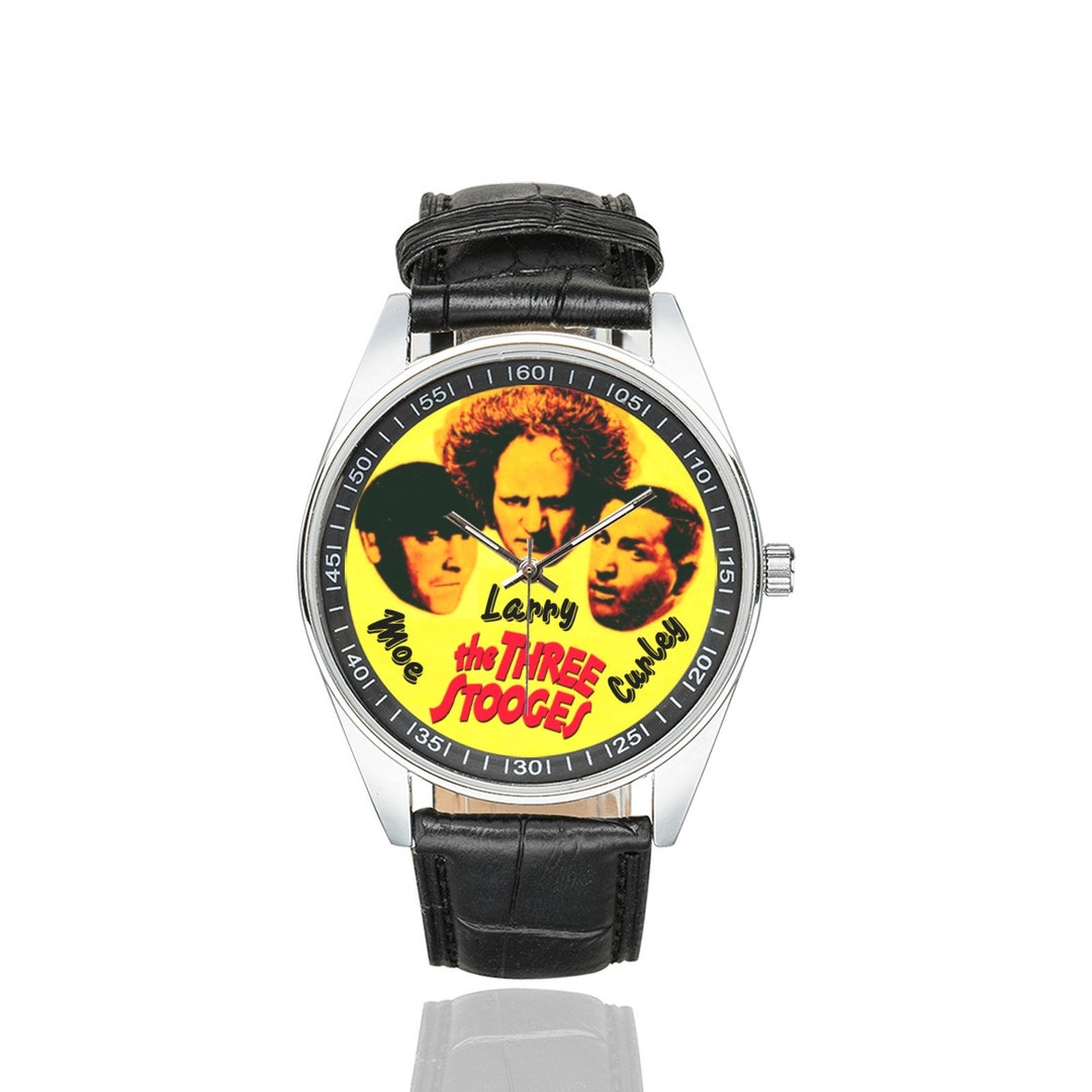 The THREE STOOGES Vintage TV Show Button on A New Watch - Etsy