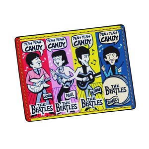 THE BEATLES 1960s Candy on A New Wallet - Etsy
