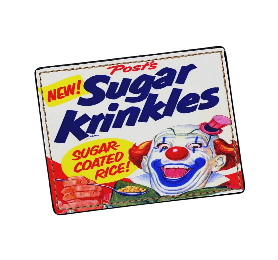 SUGAR KRINKLES Cereal Box 1950s on A New Wallet - Etsy