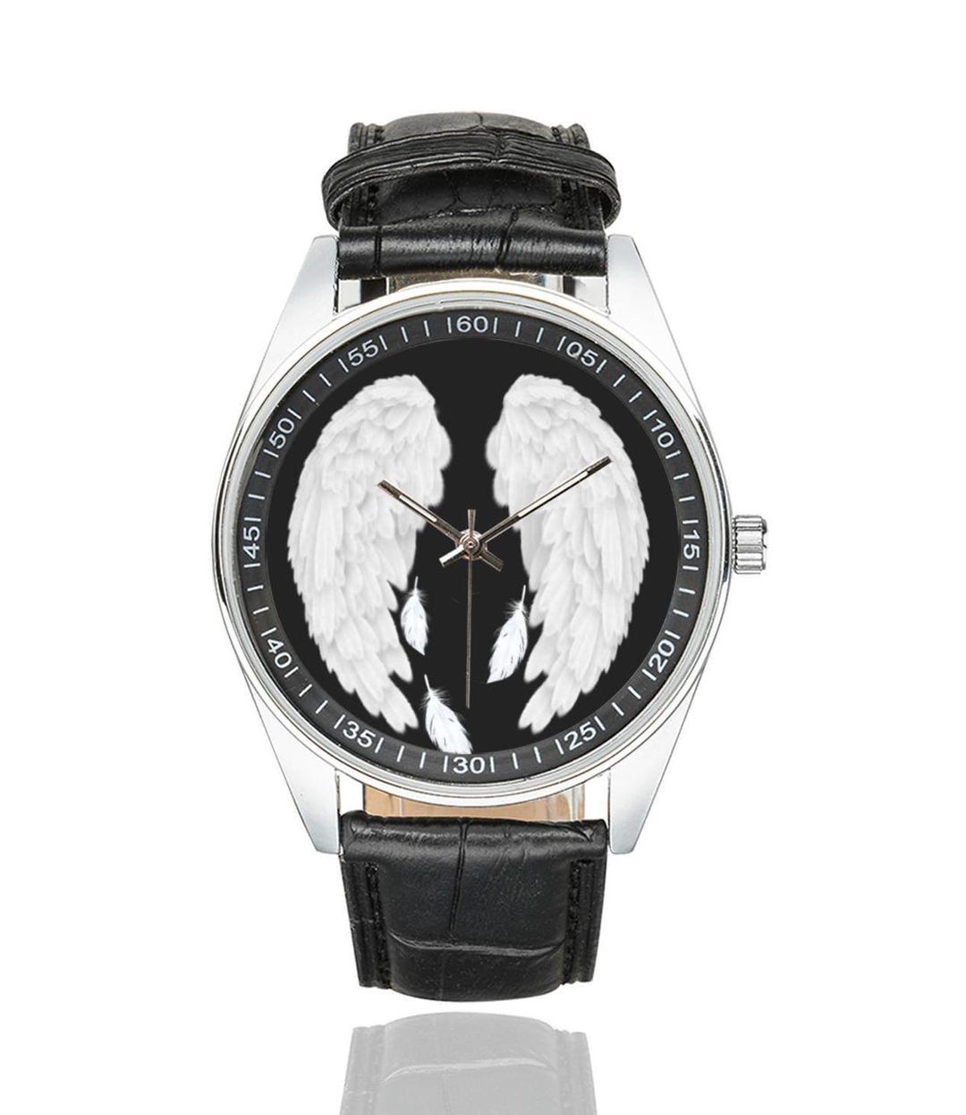 ANGEL WINGS Watch | Fun Design From the Heavens Timepiece - Etsy