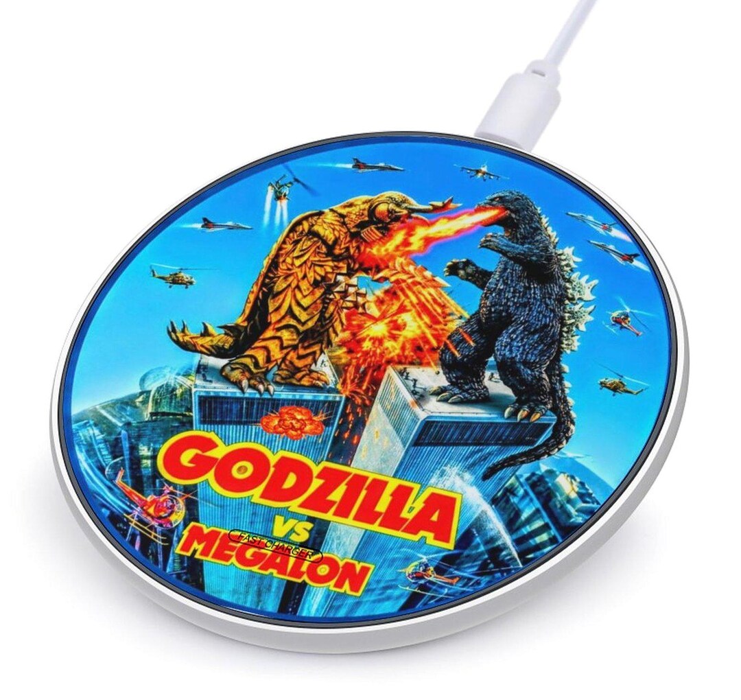 GODZILLA Vs MEGALON iPhone Charger | Science Fiction Fans 1973 Movie ...