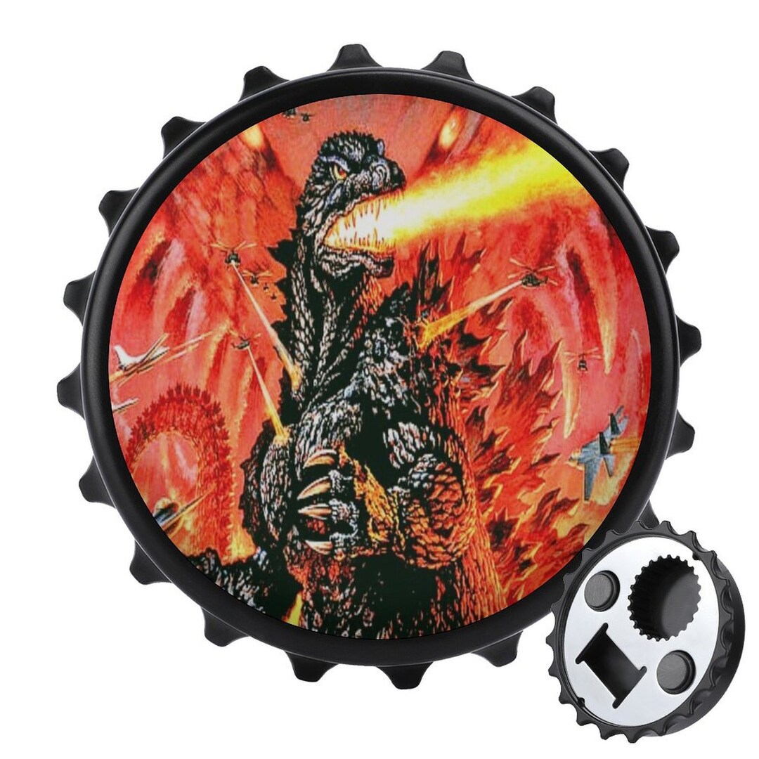 GODZILLA Refrigerator Magnet and Bottle Opener - Etsy