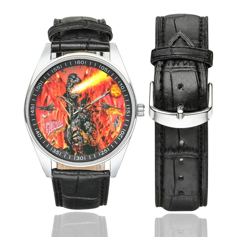 Godzilla Watch Mens - Etsy