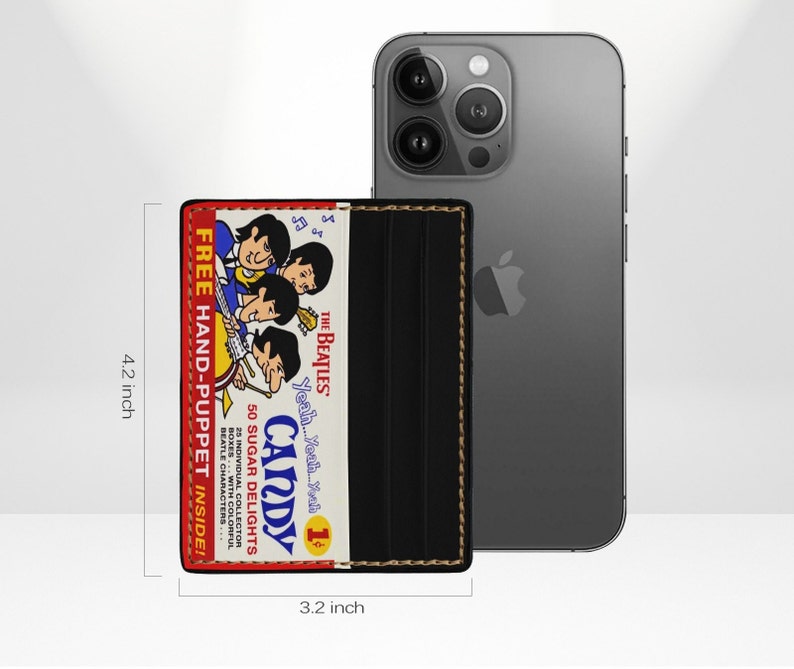 THE BEATLES 1960s Candy on A New Wallet - Etsy