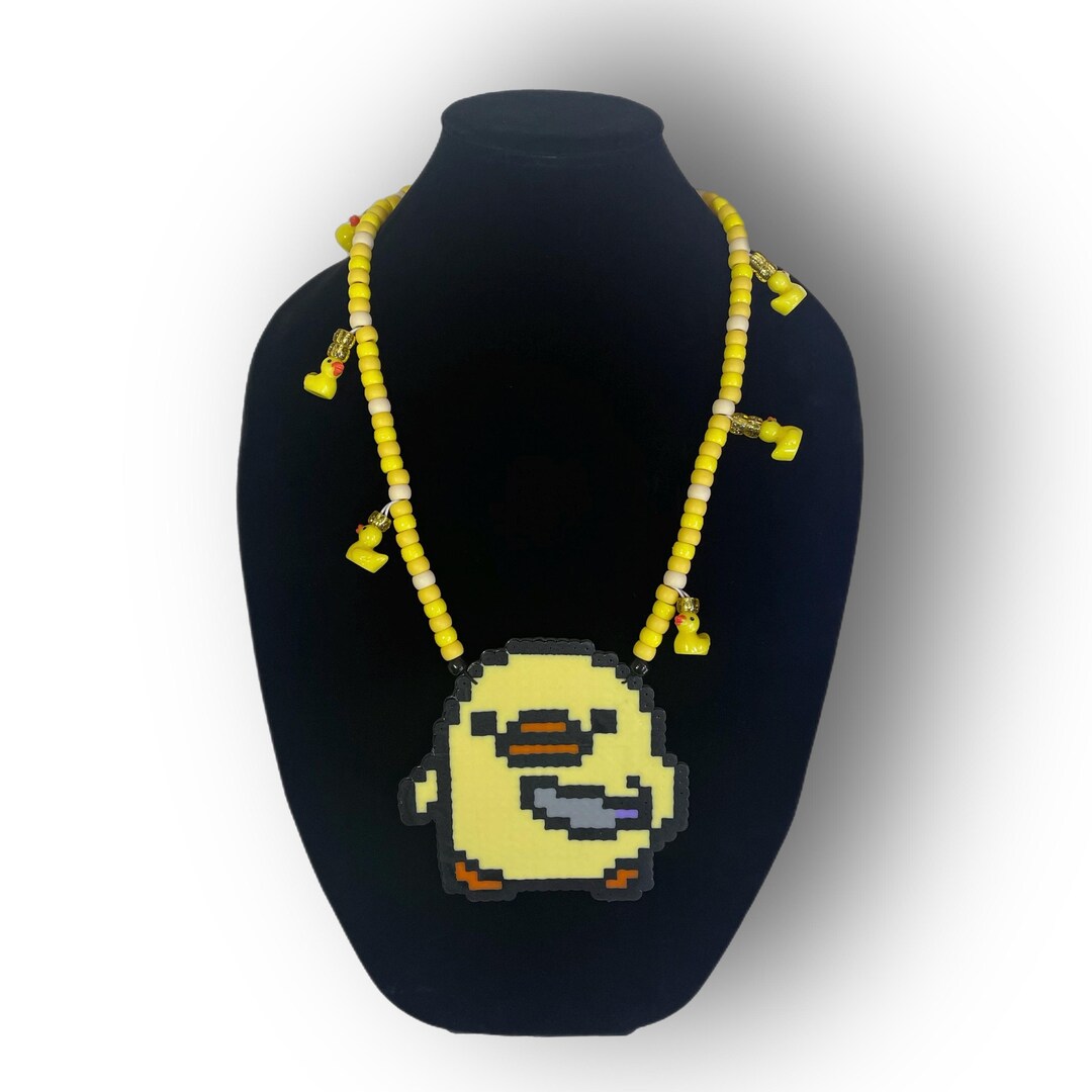 Rubber Duck Rave Kandi Necklace - Etsy