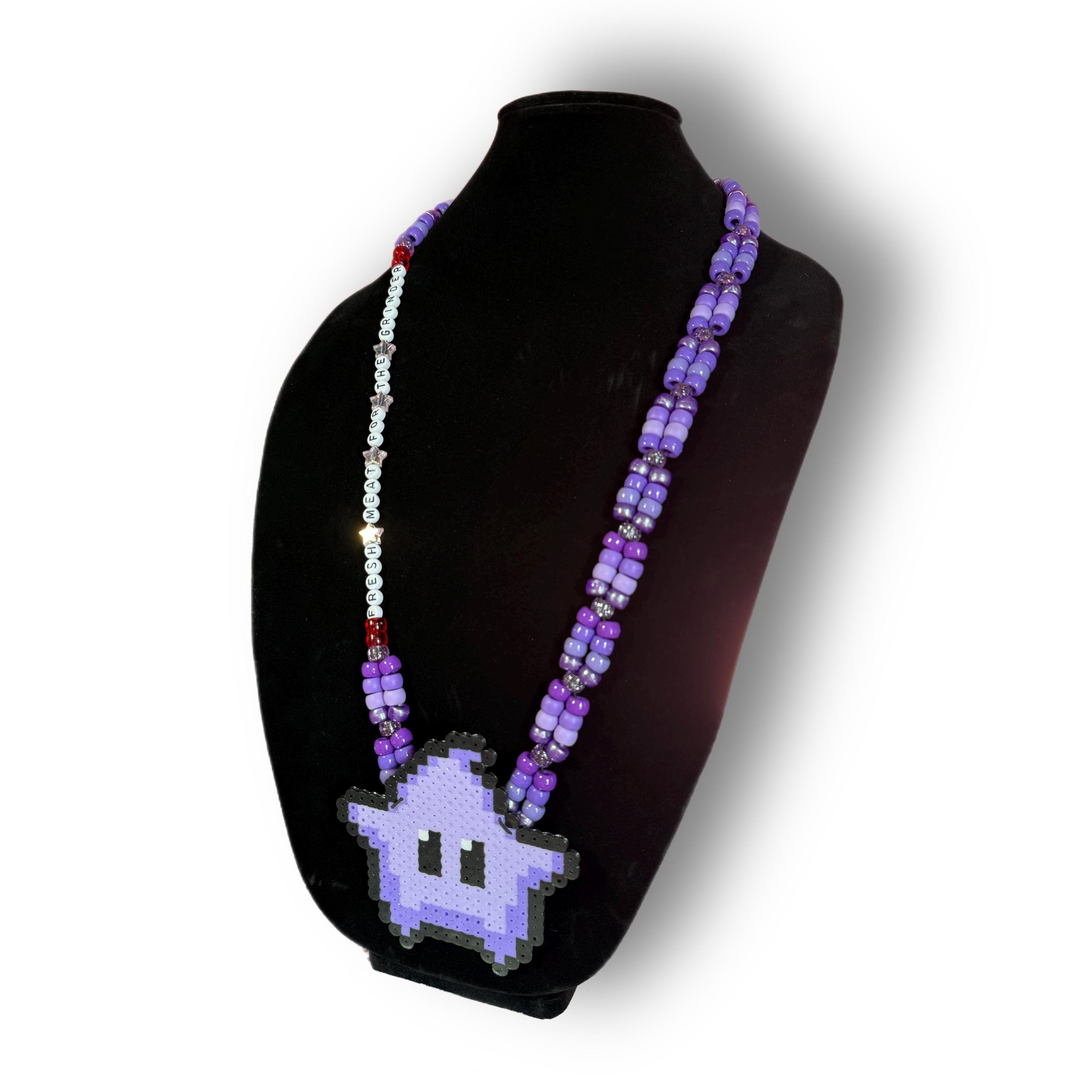 Super Mario Rave Necklace - Etsy