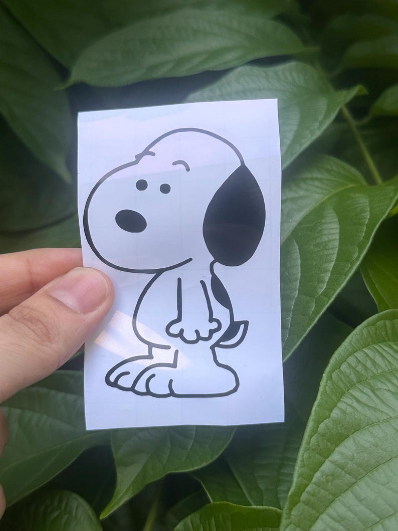 BABY SNOOPY Decal, Snoopy Decal for Cars and Laptops - Etsy